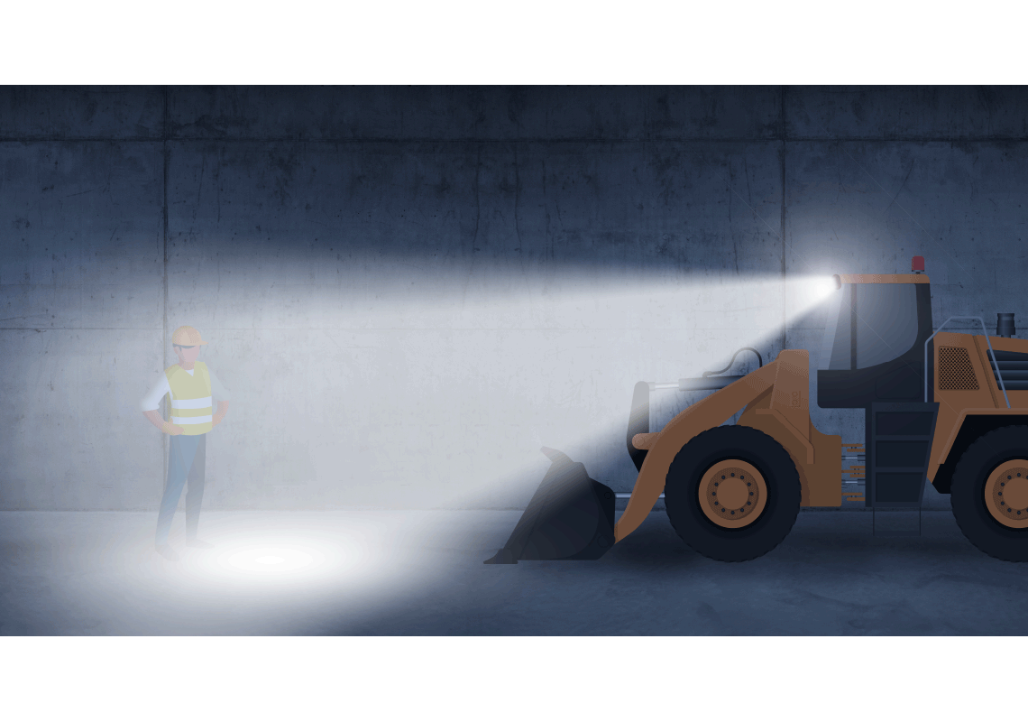 NO GLARE LED work light 2000 Lumen - Vignal| Vignal Group