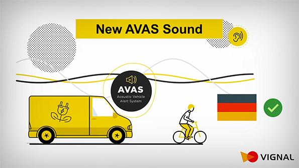 SESATUNES compatible with german VDV AVAS sound| Vignal Group