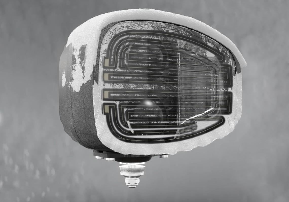 Driving light right ECE LED 12/24V de-icing - Vignal| Vignal Group