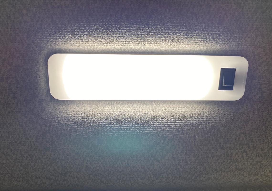 Rectangular LED cabin light with switch - Vignal| Vignal Group