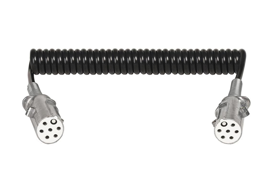 Coiled cord 7/24S - 4,5 M Metal - Vignal| Vignal Group