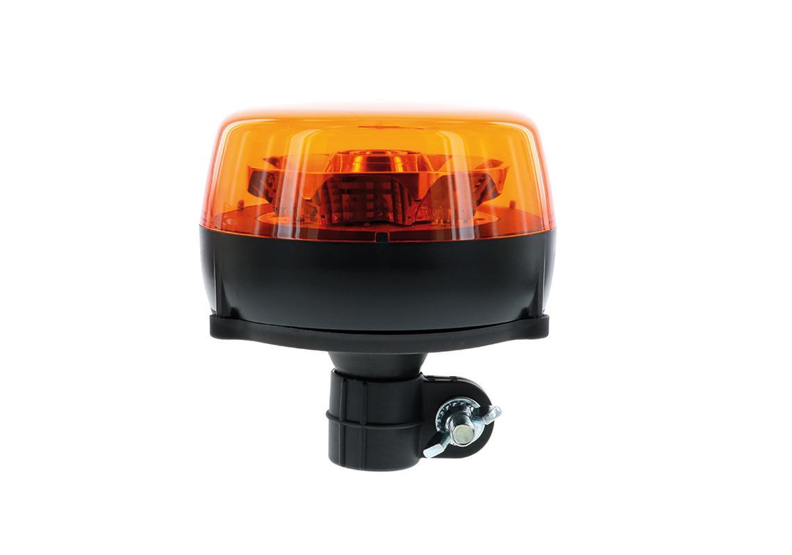 ATLAS LED Beacon DIN pole mounting rotating light amber - Vignal ...