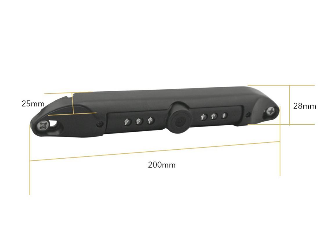 CAMERA PLAQUE IMMAT HD 1080P-160°- 12-24V - Vignal| Vignal Group