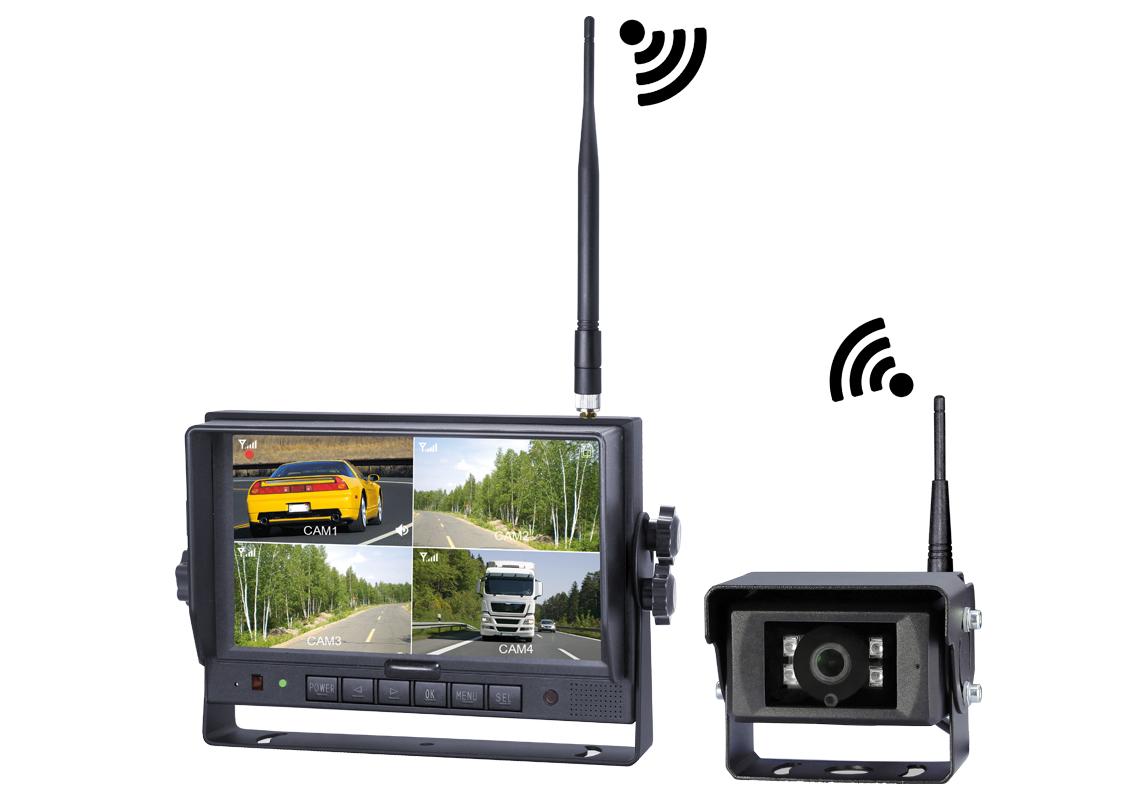 Wireless HD system 2.4 GHz with multi display 7" screen - Vignal ...