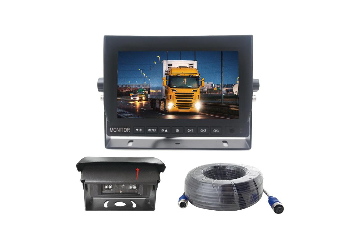 Kit Complet Filaire AHD 7" avec caméra capot motorisé HD 1080P - Vignal ...