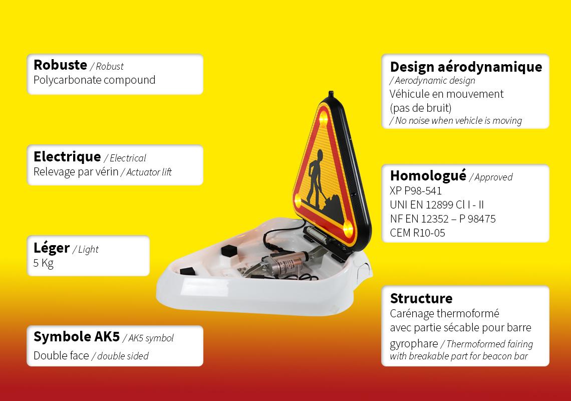 Triflash LED 500 Électrique Classe 2 - Vignal| Vignal Group
