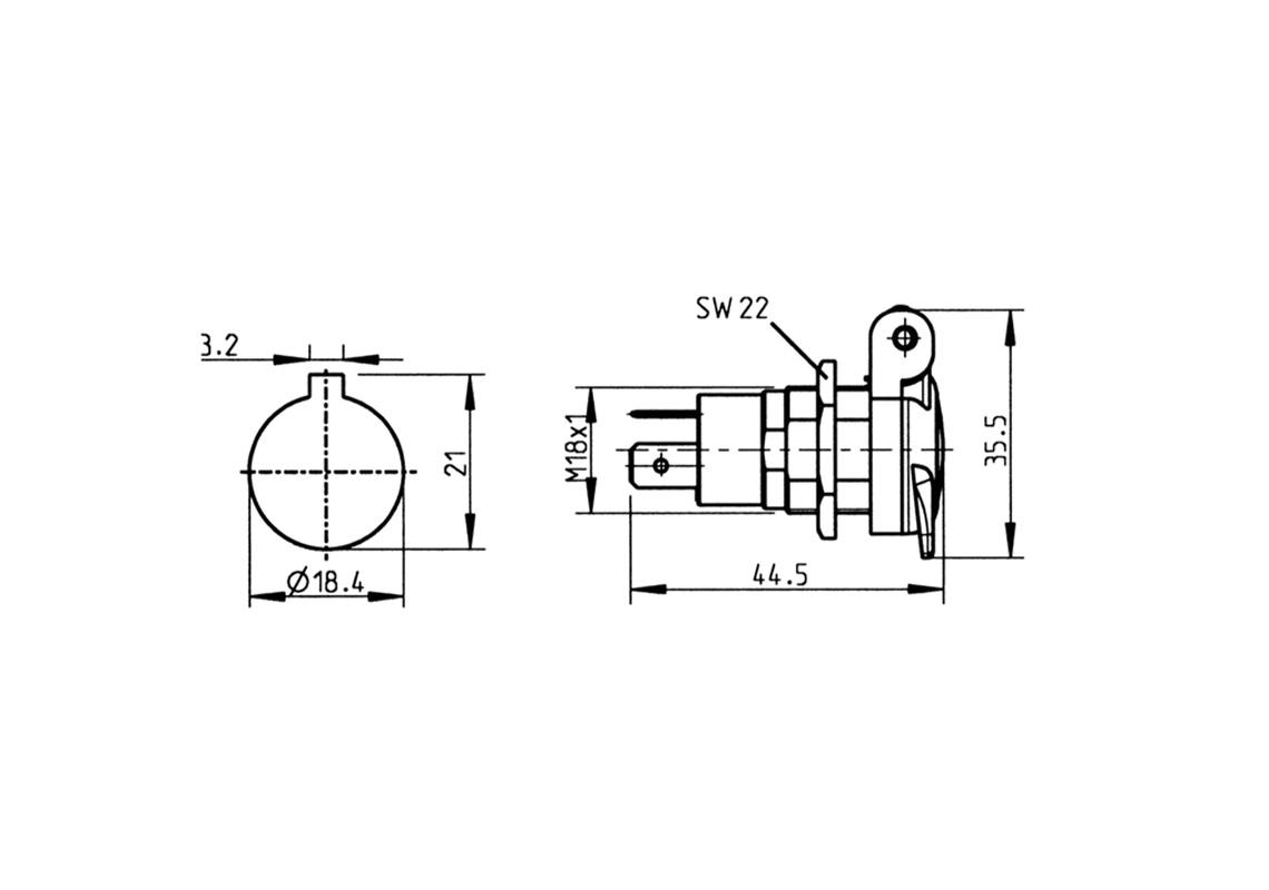 DIN+COVER SOCKET - Vignal| Vignal Group