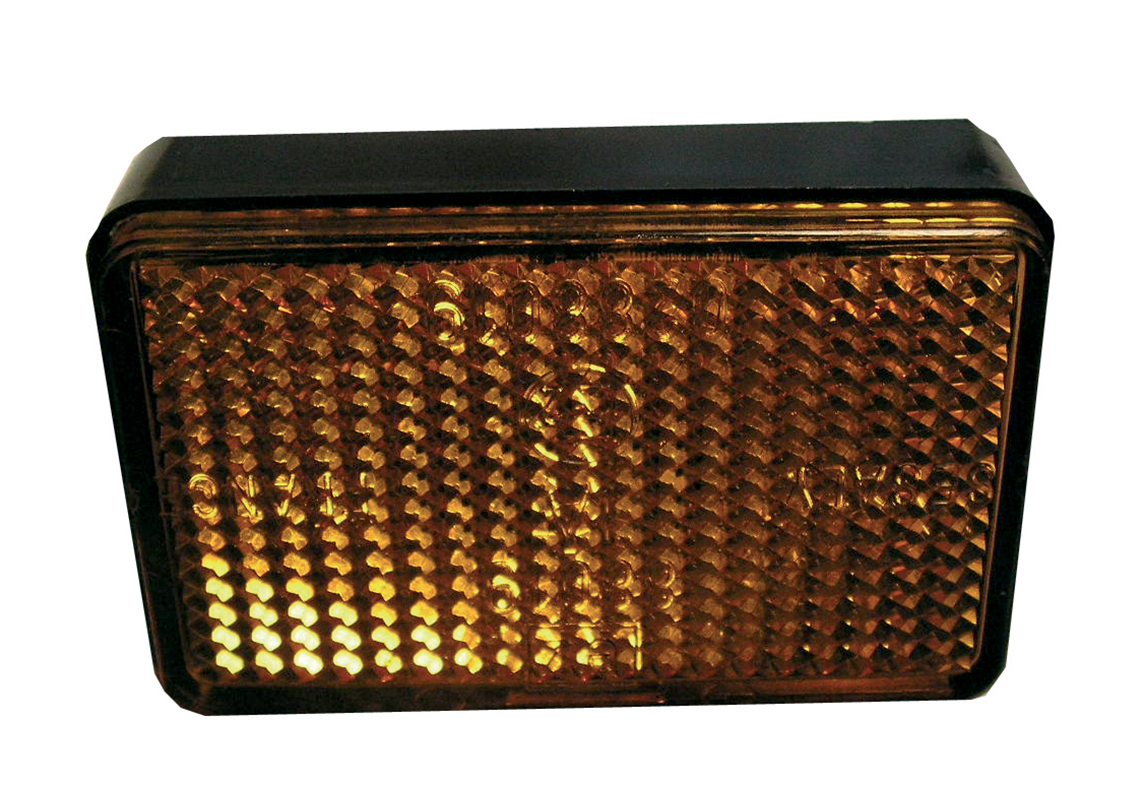 Retro-reflective beaconing: retro-reflectors (for 15° inclination ...