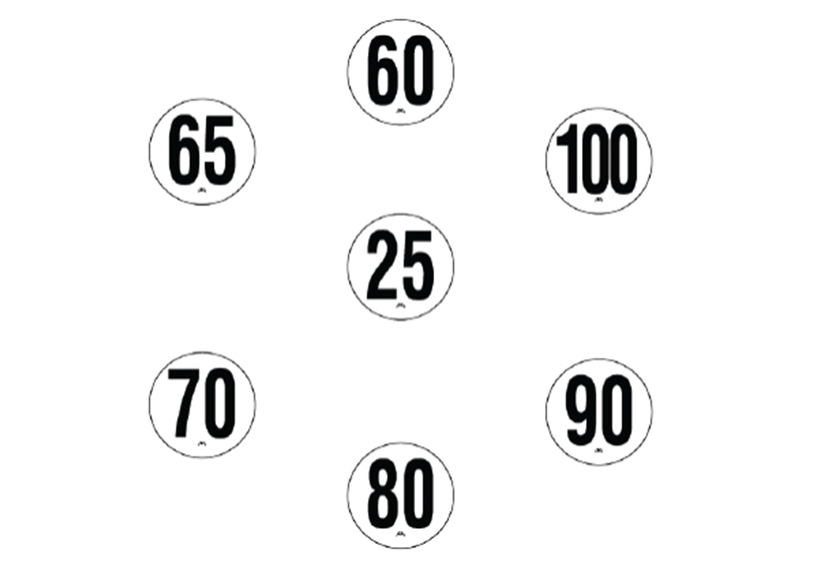 Speed limit discs - Vignal| Vignal Group
