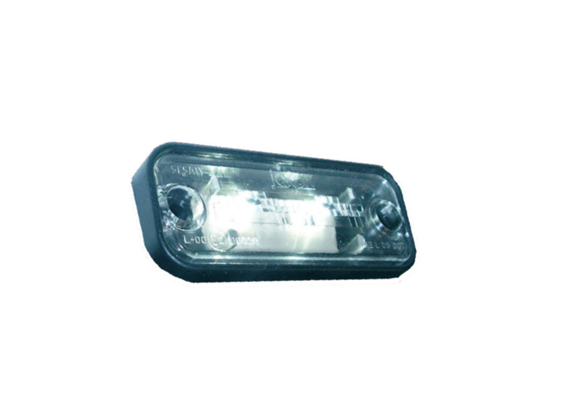 LED license plate light - 12/24V AMP SUPERSEAL - Vignal| Vignal Group