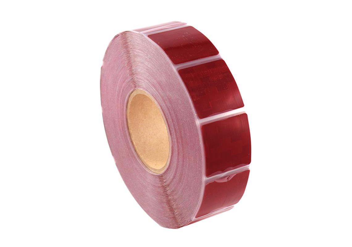 Reflective tapes V-6772B red curtain - a 50m roll - Vignal| Vignal Group