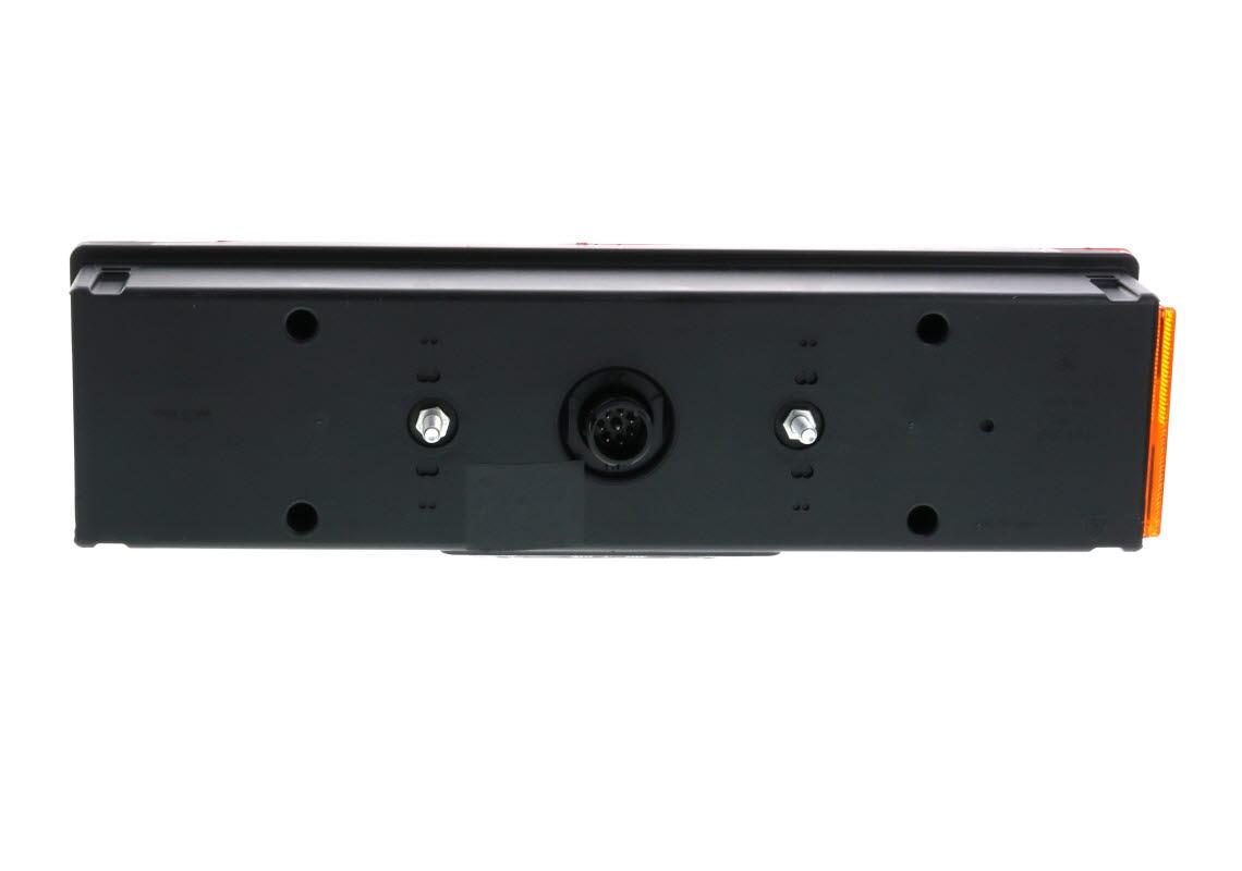 Rear lamp Left, License plate lamp, DIN 8 pin rear conn - Vignal ...