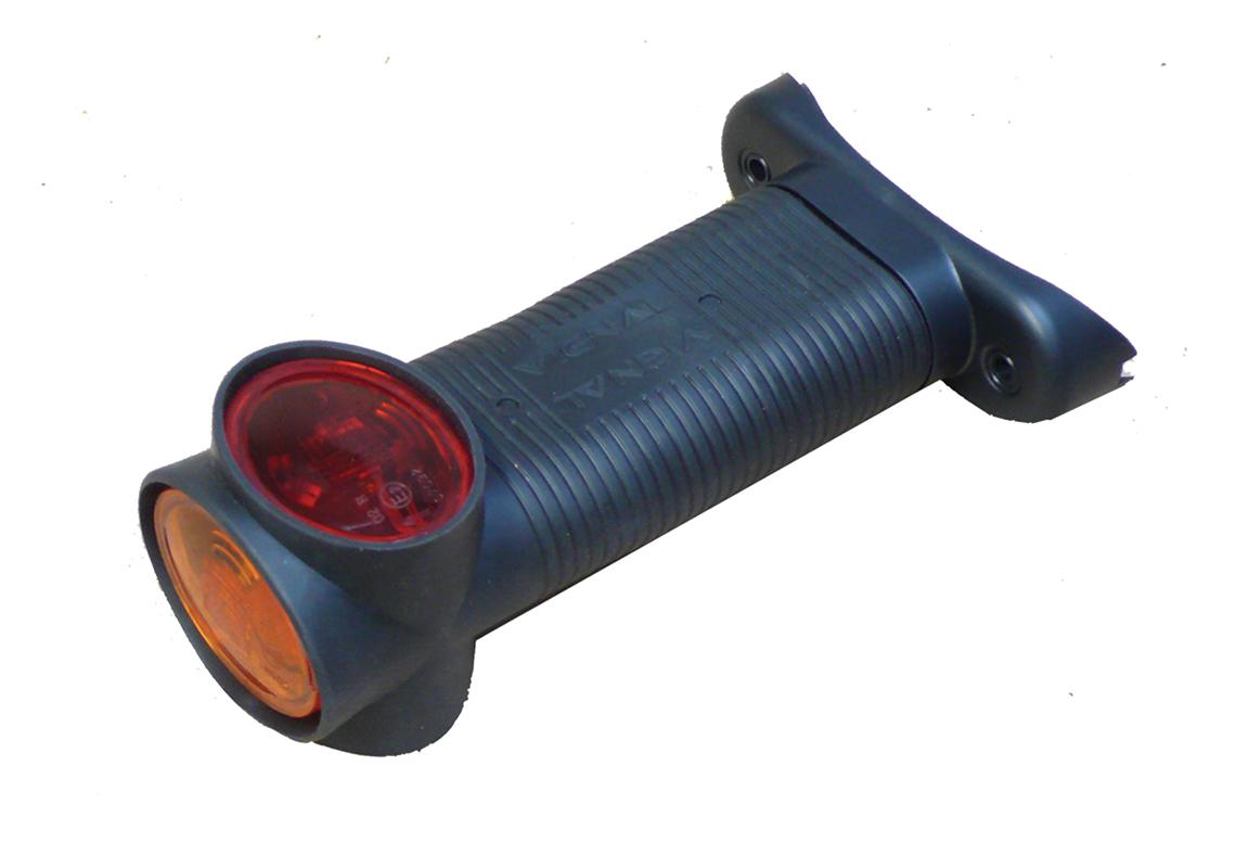 End outline marker lamp Bulbs 12/24V cristal + red + amber replacement ...