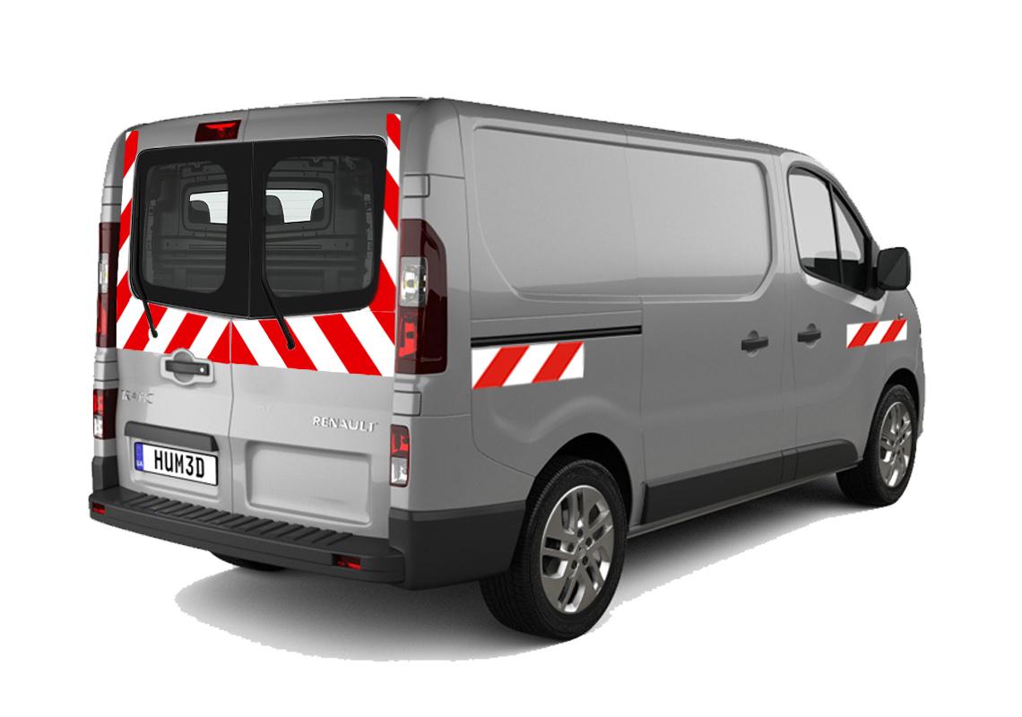 Pre-cut chevron kit Class B RENAULT TRAFIC 2014-2019 - Vignal| Vignal Group