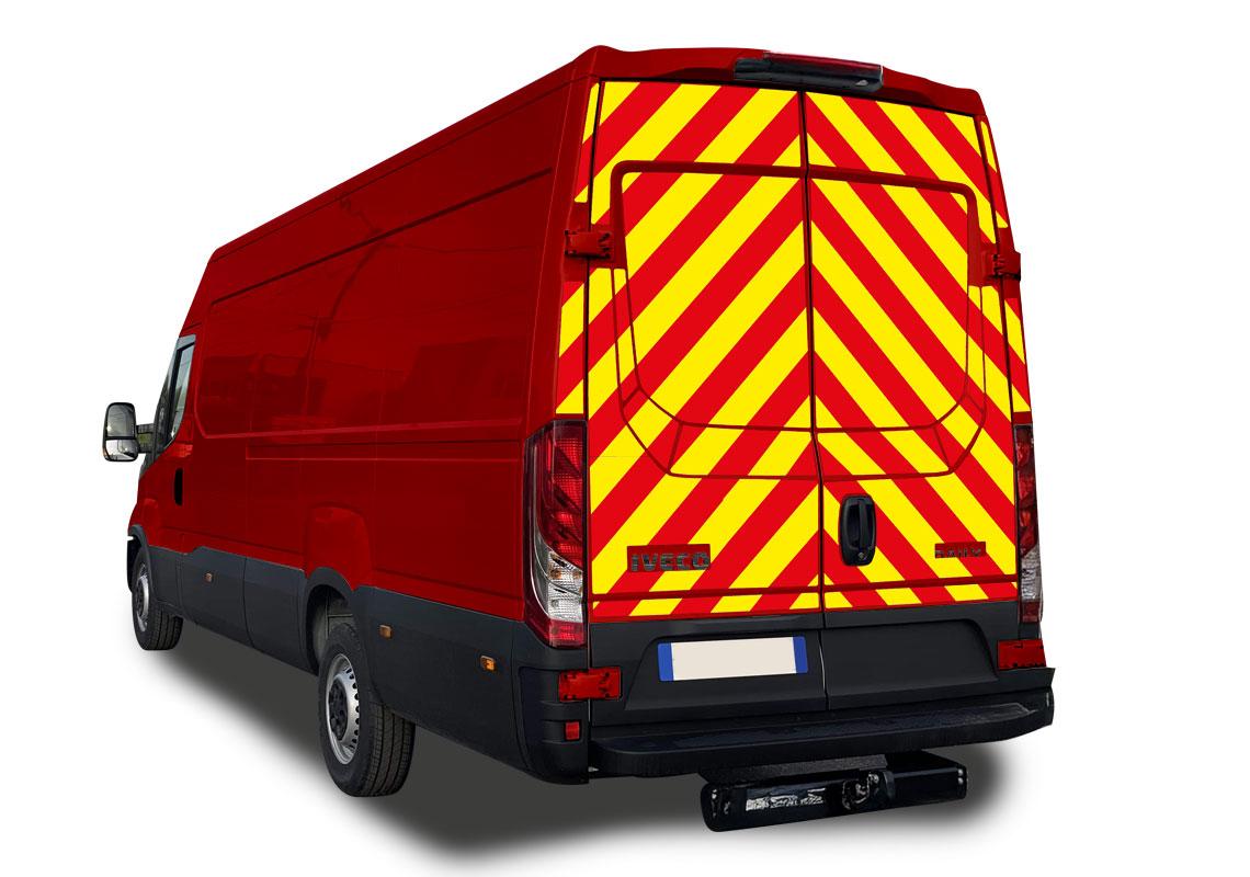 Pre-cut chevron kit FIRE TRUCK AVERY PEUGEOT EXPERT 2016-2023 - Vignal ...